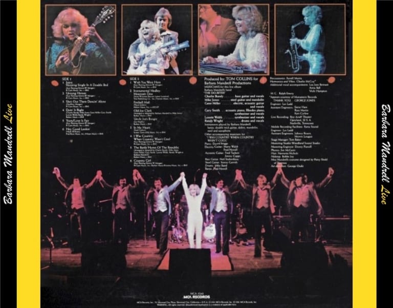 Barbara Mandrell - Live (1981) CD