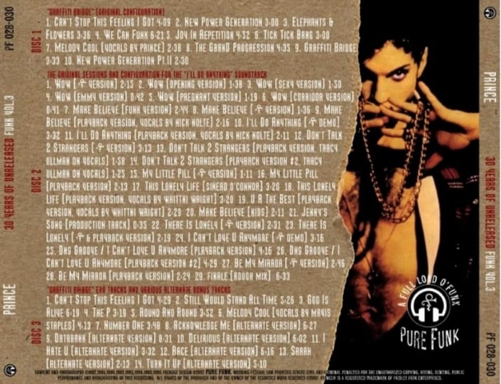 Prince - 30 Years Of Unreleased Funk, Vol.3 (2007) 3 CD SET