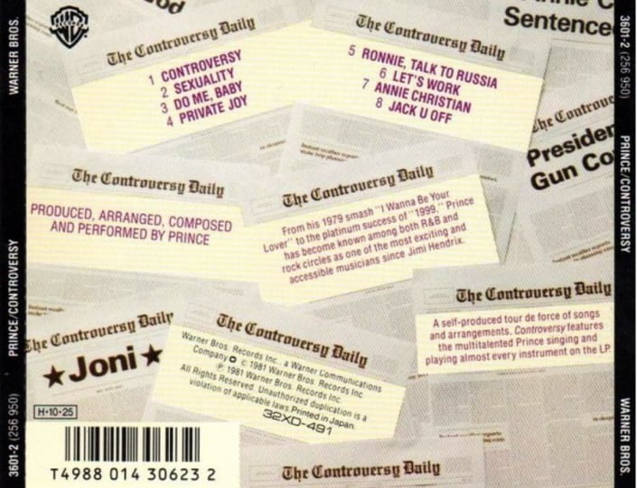 Prince - Controversy (Expanded Edition) (1981) CD