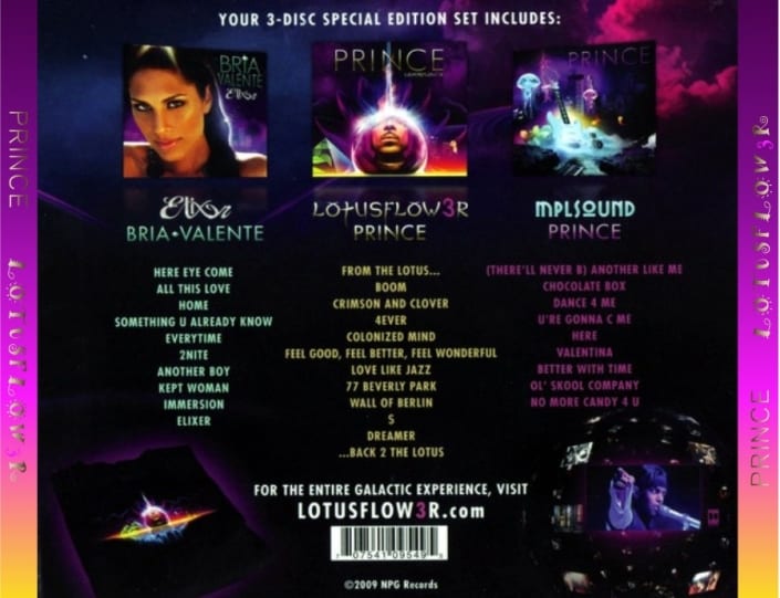 Prince - Lotusflower (2009) 3 CD SET