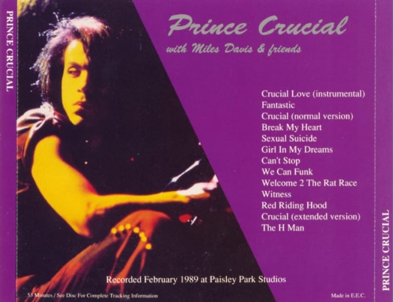 Prince With Miles Davis & Friends - Crucial (1989) CD