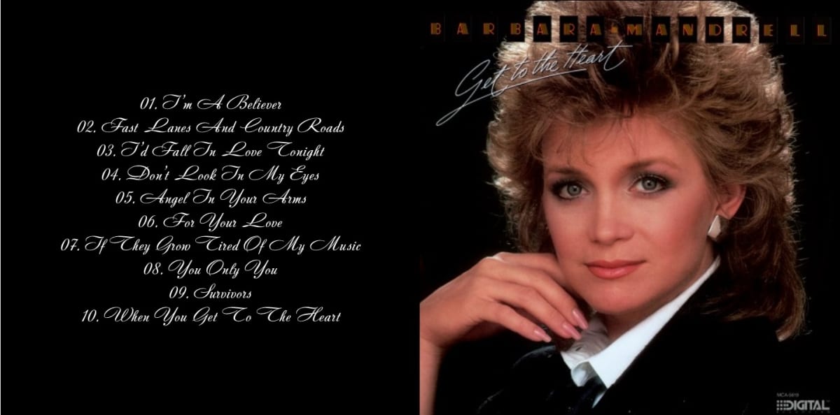 Barbara Mandrell - Get To The Heart (1985) CD