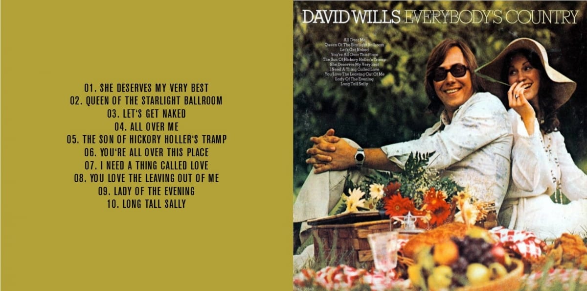 David Wills - Everybody's Country (1975) CD