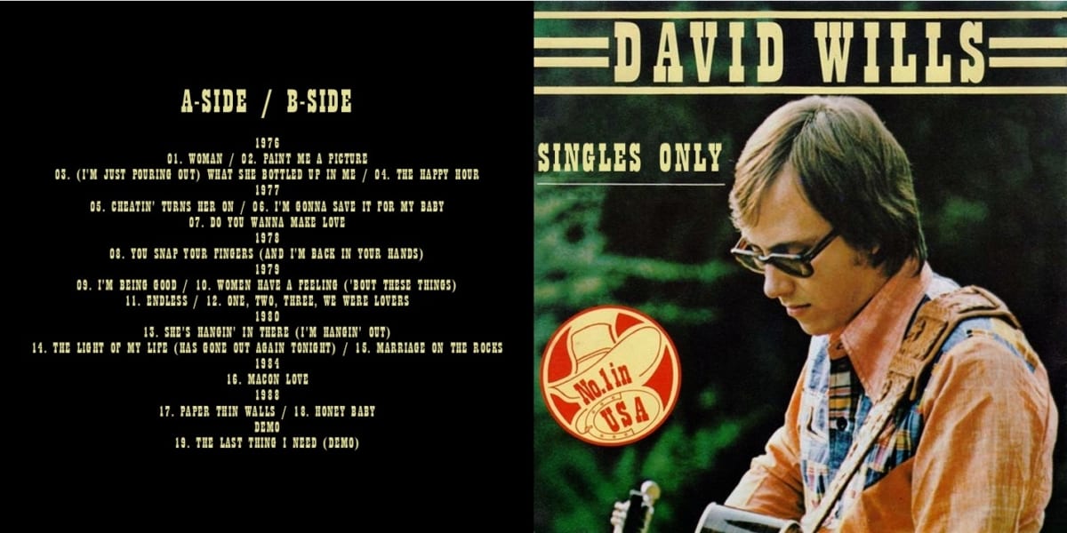 David Wills - Singles Only (2021) CD
