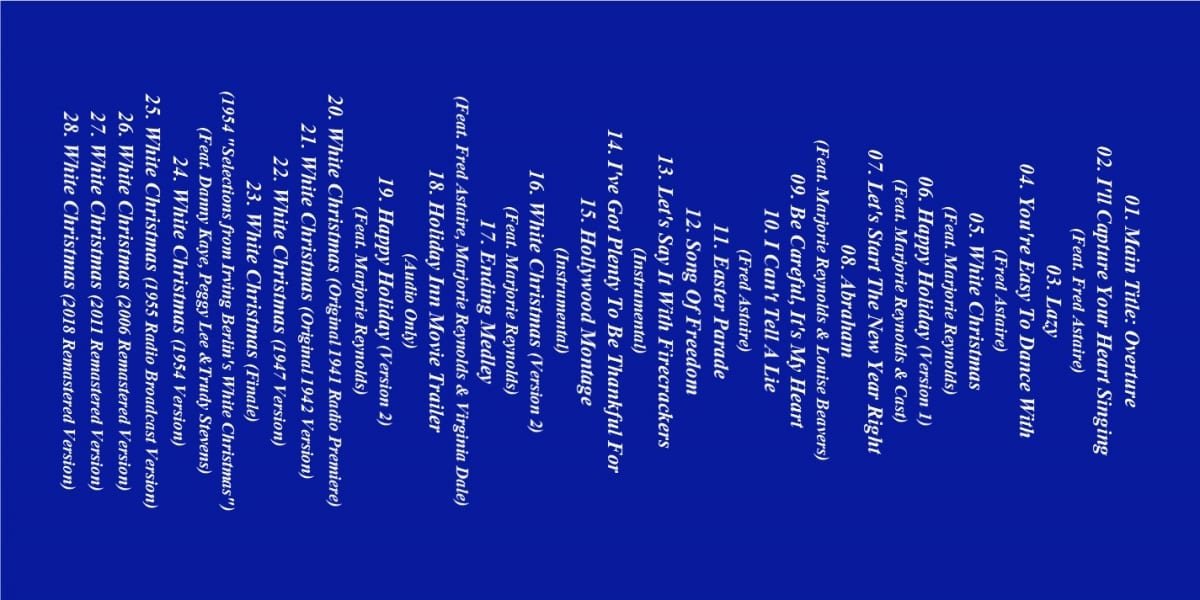 Holiday Inn - Original Soundtrack (EXPANDED EDITION) (1942) CD