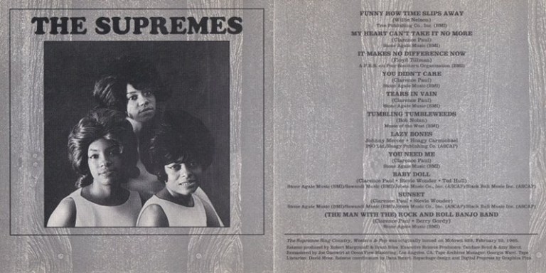 The Supremes - Sing Country Western & Pop (EXPANDED EDITION) (1965) CD