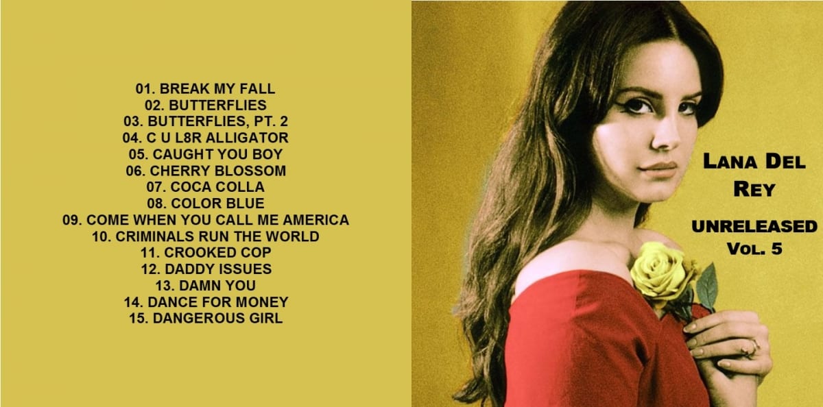 Lana Del Rey - Unreleased, Vol. 5 (2019) CD