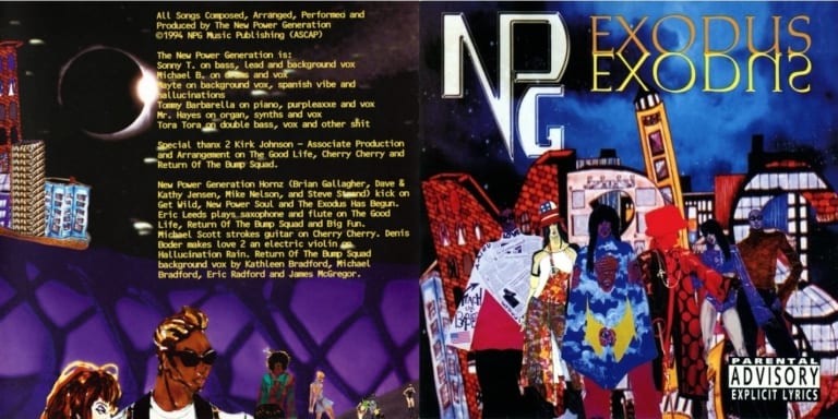 New Power Generation (Prince) - Exodus (1995) CD