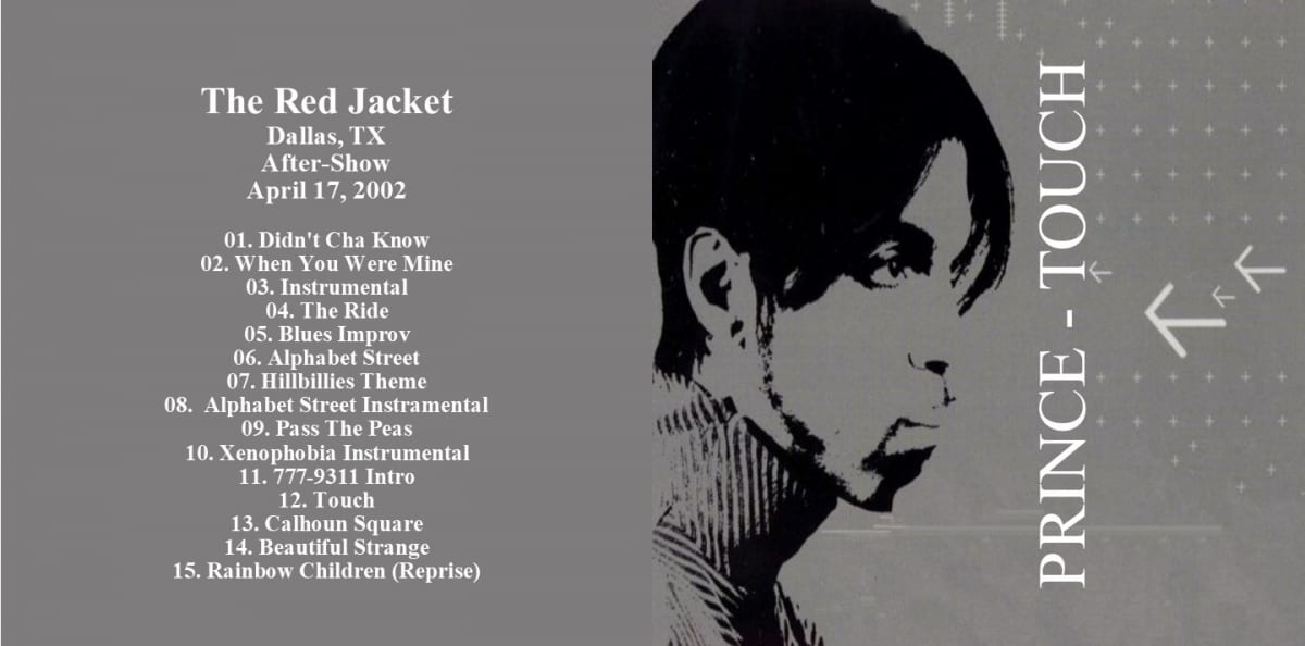 Prince - Touch (2002) CD