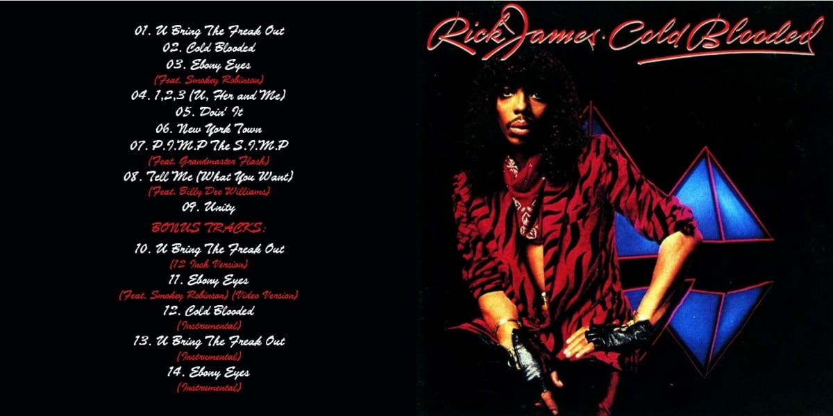 Rick James - Cold Blooded (EXPANDED EDITION) (1983) CD