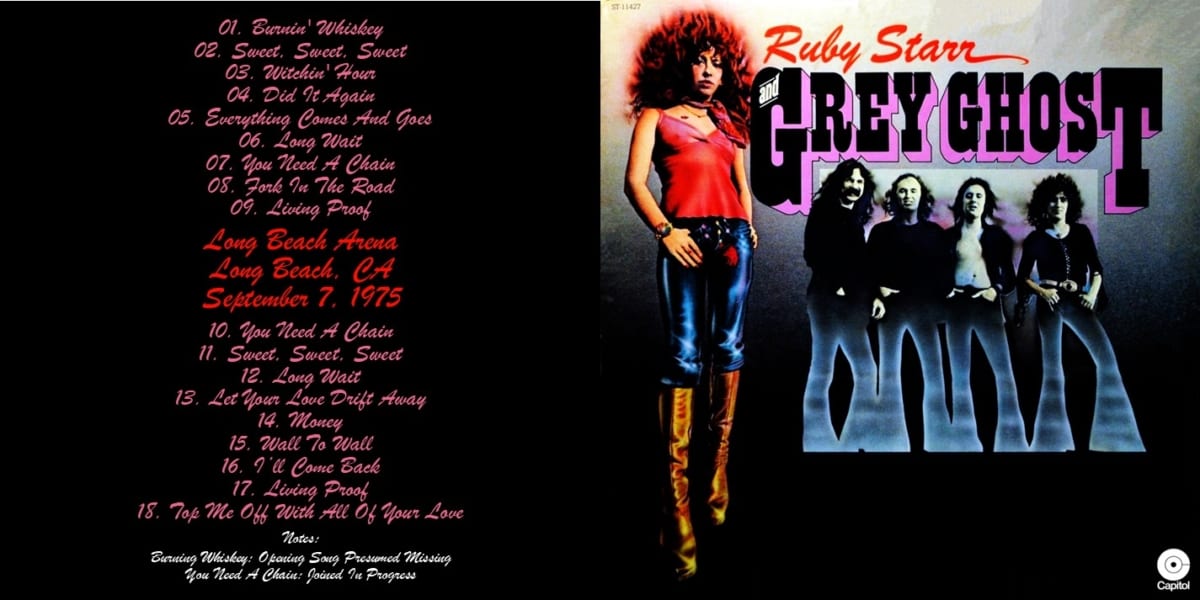 Ruby Starr And Grey Ghost - Ruby Starr And Grey Ghost + (LIVE) Long ...