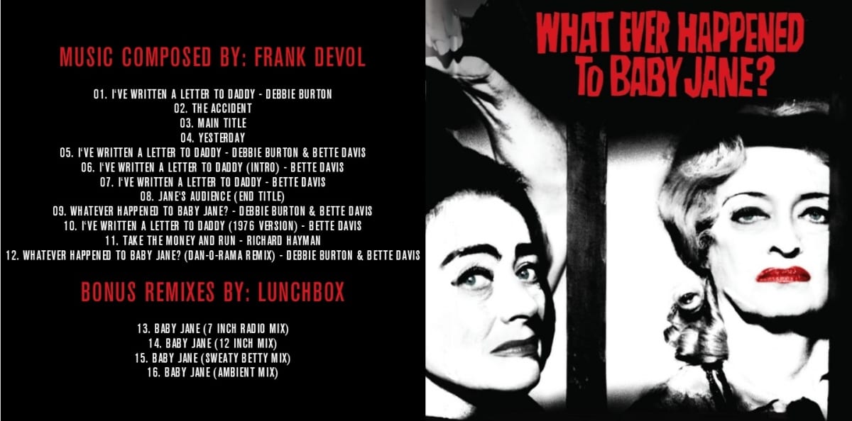 Whatever Happened To Baby Jane? - Original Soundtrack (EXPANDED EDITION ...