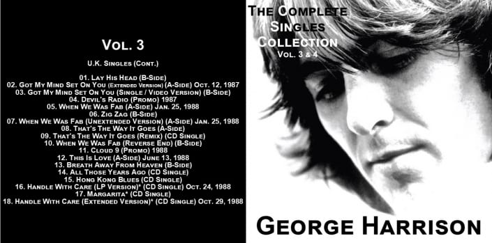 George Harrison - The Complete Singles Collection Vol. 1 - 5 (2013) 5 ...