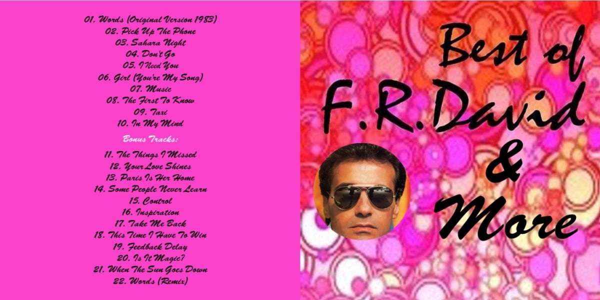 F.R. David - Best Of F.R. David & More (EXPANDED EDITION) (2011 / 2020 ...