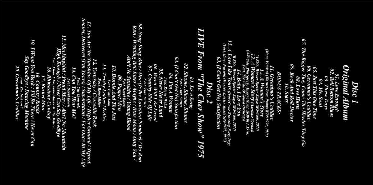 Cher - Stars + "The Cher Show" (EXPANDED EDITION) (1975) 2 CD SET