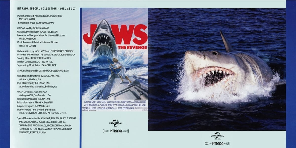 Jaws: The Revenge - Original Motion Picture Soundtrack (COMPLETE SCORE ...