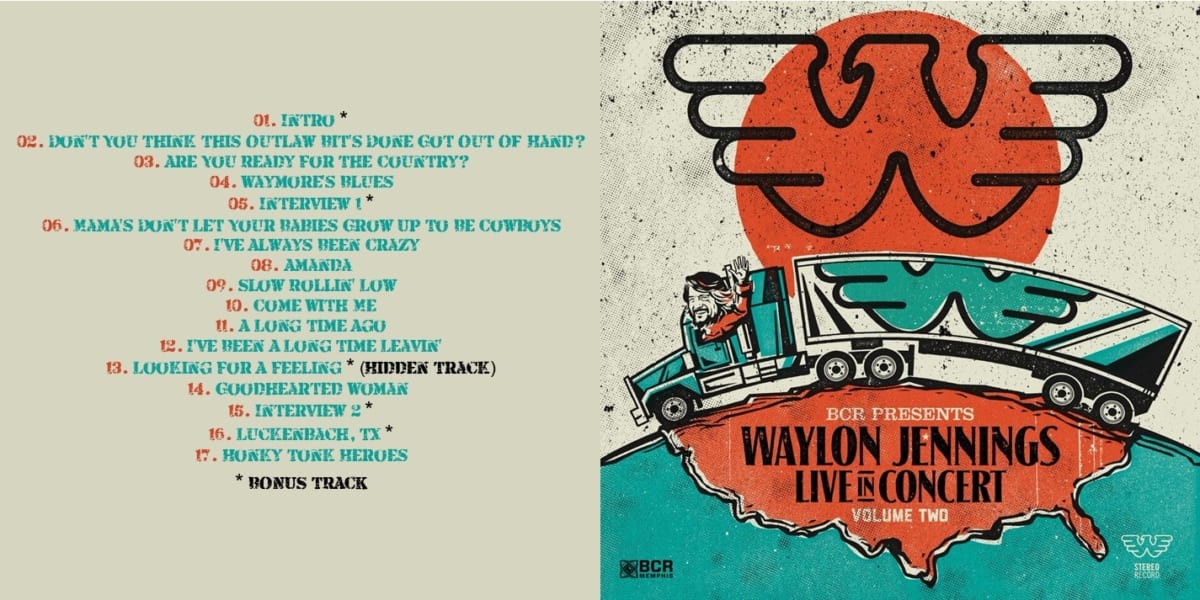 Waylon Jennings - BCR Presents Waylon Jennings Live In Concert Volume ...