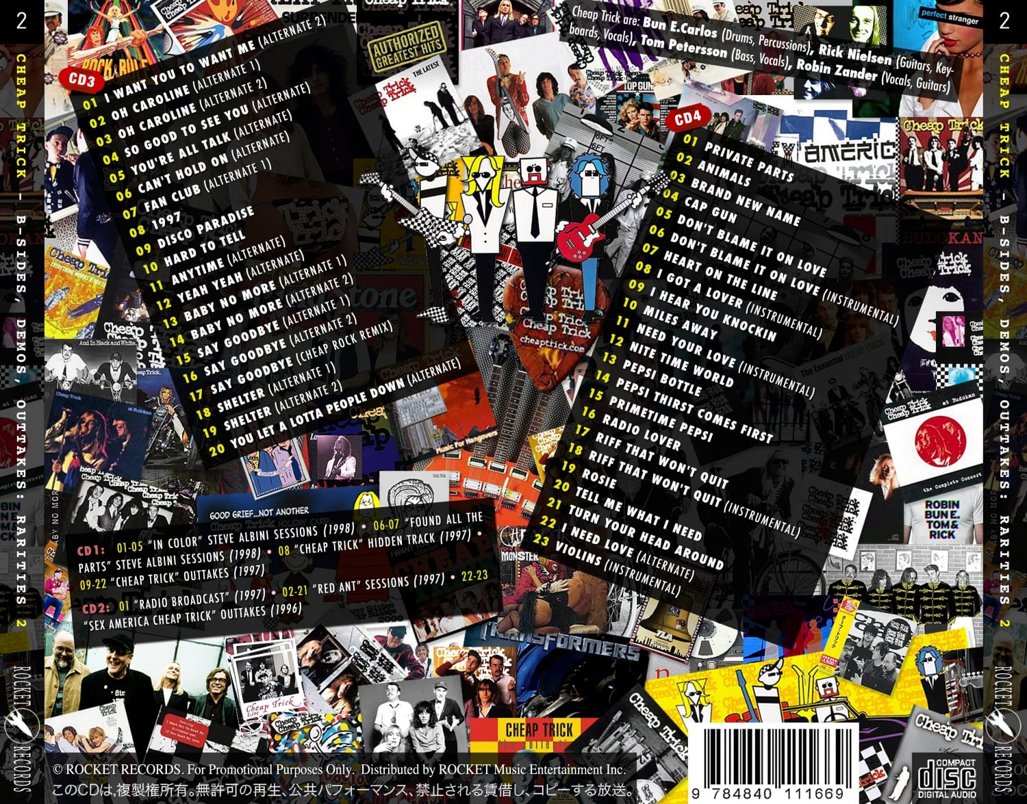 Cheap Trick - B-Sides, Demos, Outtakes, Rarities 1972 - 2009 (2010) 14 ...