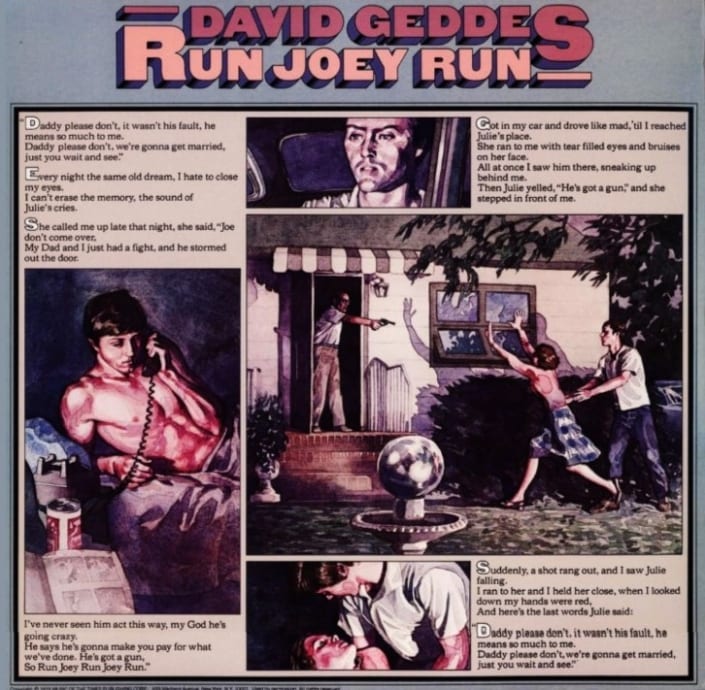 David Geddes – Run Joey Run (EXPANDED EDITION) (1975) CD