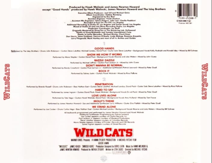 Wildcats - Original Soundtrack (EXPANDED EDITION) (1986) CD