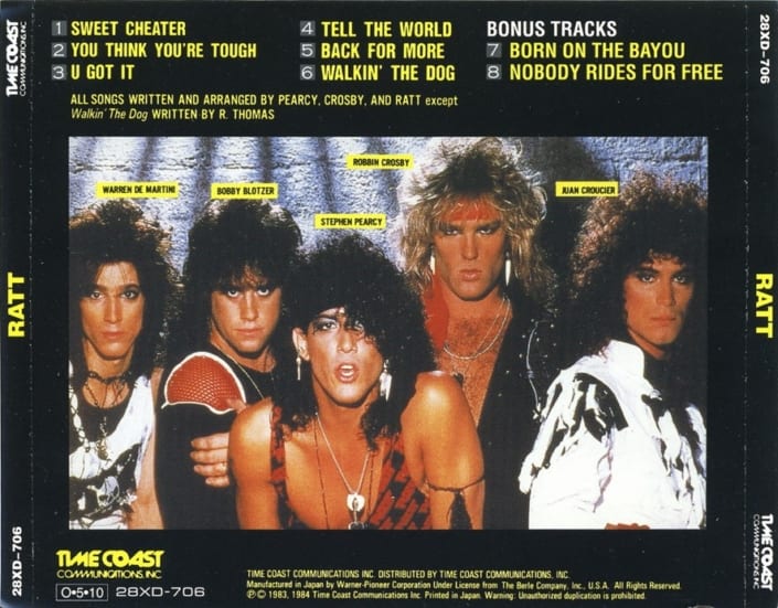 Ratt - Ratt (EP) (EXPANDED EDITION) (1983) CD