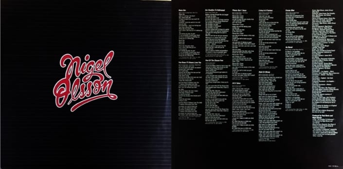Nigel Olsson - Nigel Olsson (1978) CD