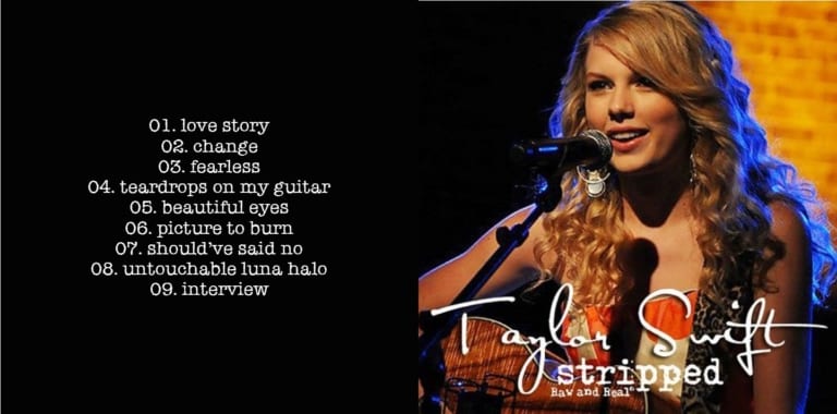 Taylor Swift - Stripped Raw & Real (2009) CD