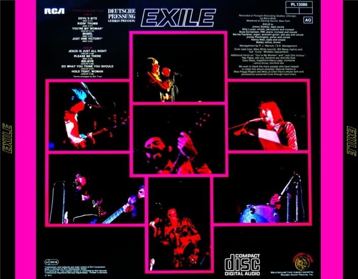 Exile - Exile (EXPANDED EDITION) (1973) CD