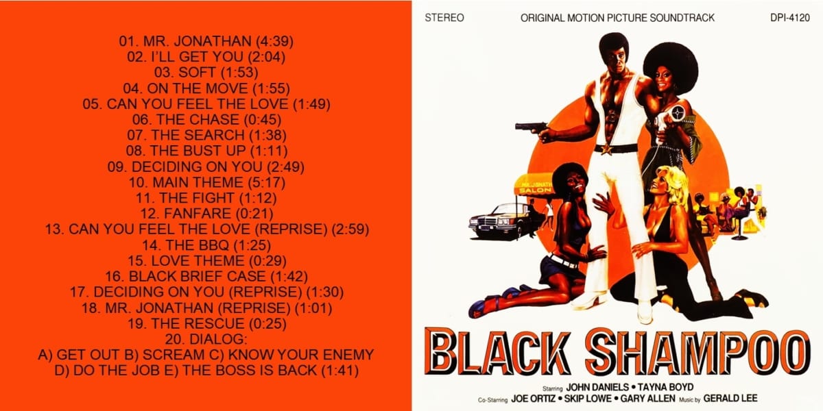 Black Shampoo - Original Soundtrack (Gerald Lee) (1976) CD