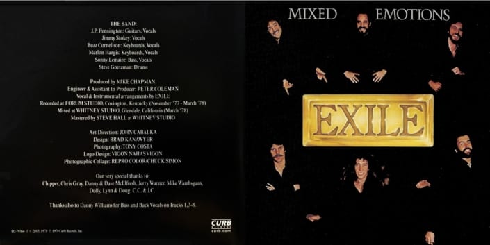 Exile - Mixed Emotions (EXPANDED EDITION) CD