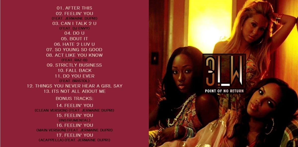 3LW - Point Of No Return (UNRELEASED ALBUM) (EXPANDED EDITION) (2006) CD