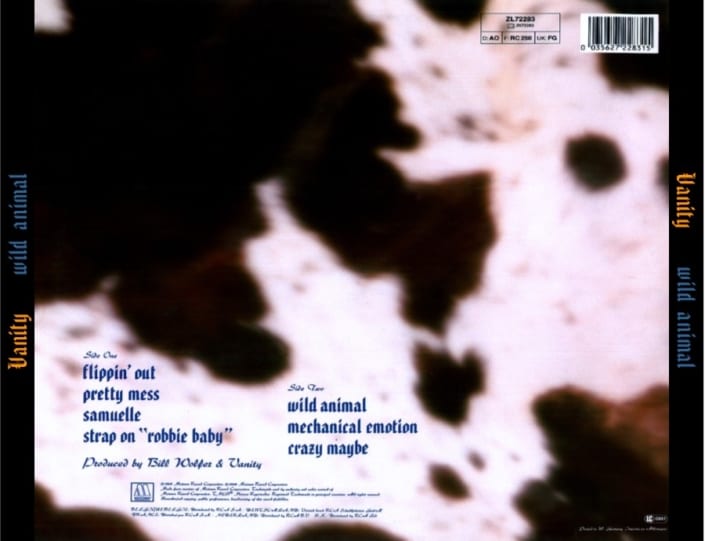 Vanity - Wild Animal (EXPANDED EDITION) (1984) CD