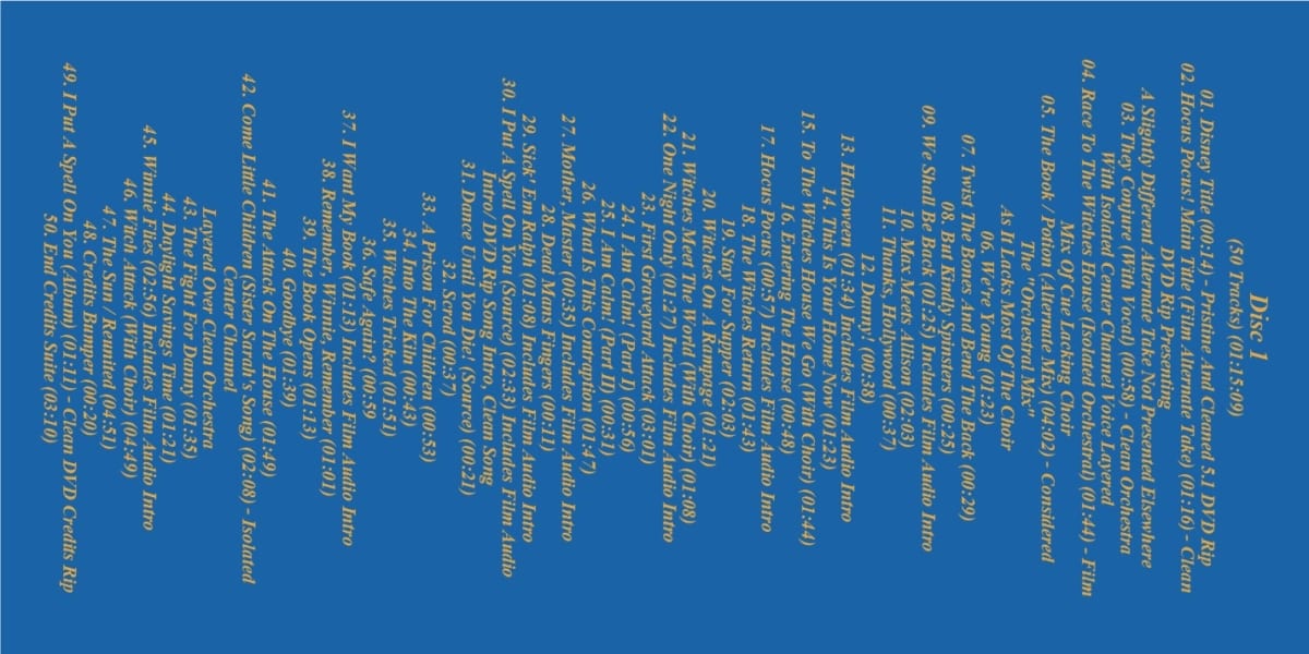 Hocus Pocus - Original Soundtrack (All Of The Magic!) (Expanded Edition ...