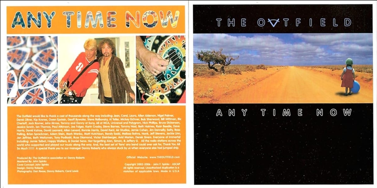 The Outfield - Any Time Now (2006) CD