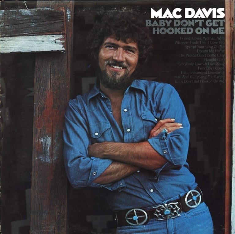 Mac Davis - Baby Don't Get Hooked On Me (1972) CD
