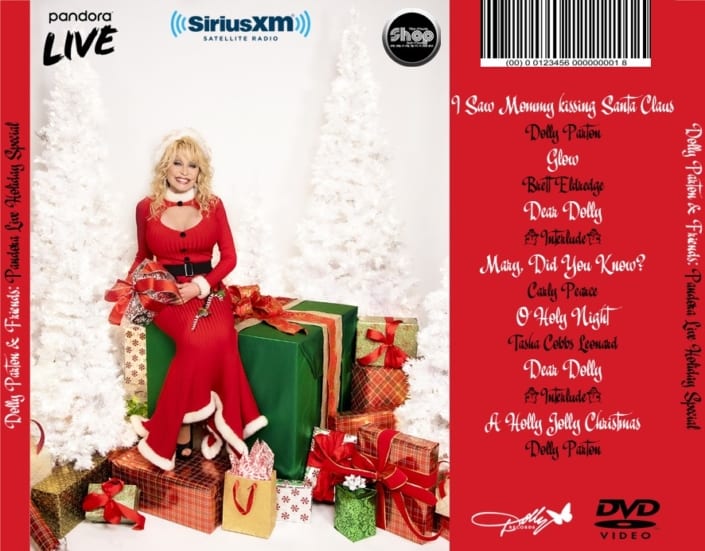 Dolly Parton & Friends: Pandora Live Holiday Special (2020) DVD