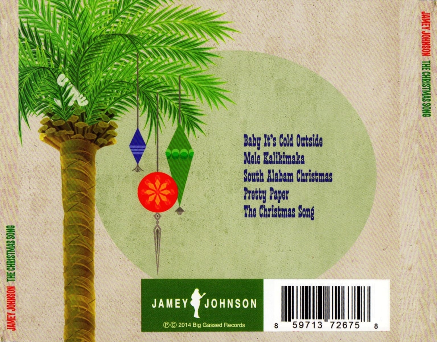 Jamey Johnson - The Christmas Song (EP) (2014) CD