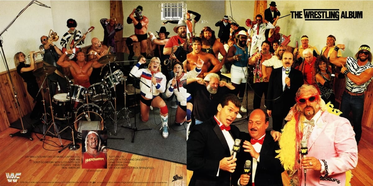 W.W.F. - The Wrestling Album (1985) CD