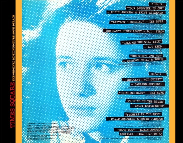 Times Square - The Original Motion Picture Soundtrack (1980) CD
