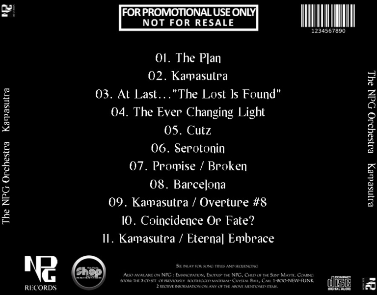 The NPG Orchestra (Prince) (The New Power Generation) - Kamasutra (1997 ...