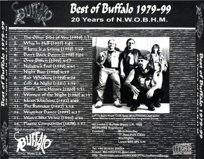 Buffalo (UK) - Best Of Buffalo 1979 - 1999 (20th Anniversary) (1999) CD