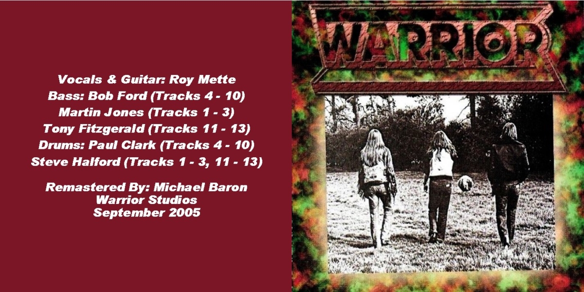 Warrior (UK) - Warrior / Don't Let It Show (1980 / 2005) (NWOBHM) (New ...