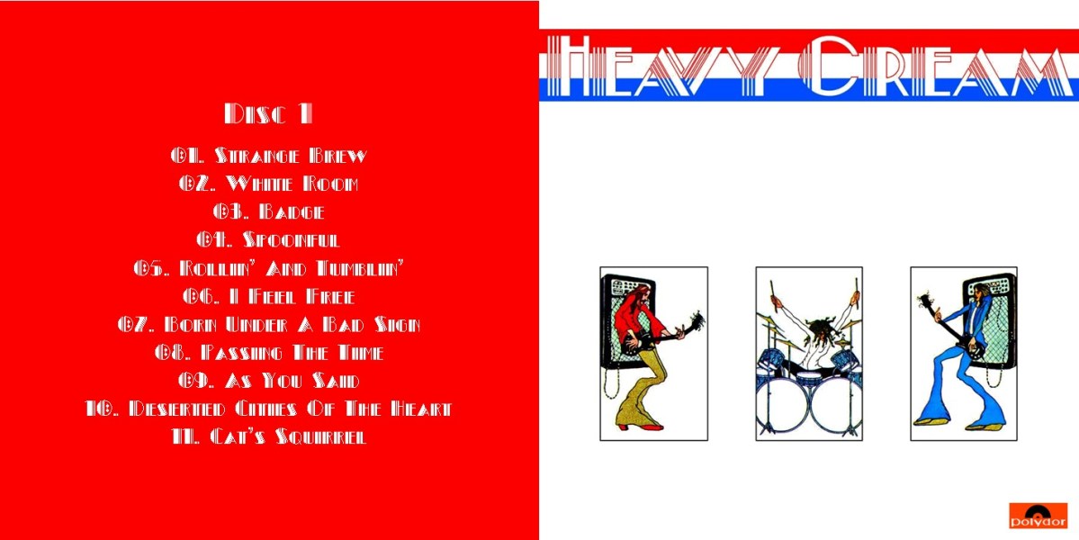 Cream - Heavy Cream (Jack Bruce) (Eric Clapton) (Ginger Baker) (1972) 2 ...