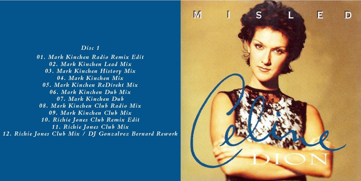 Céline Dion - Misled (Remixes) (1994) 2 CD SET