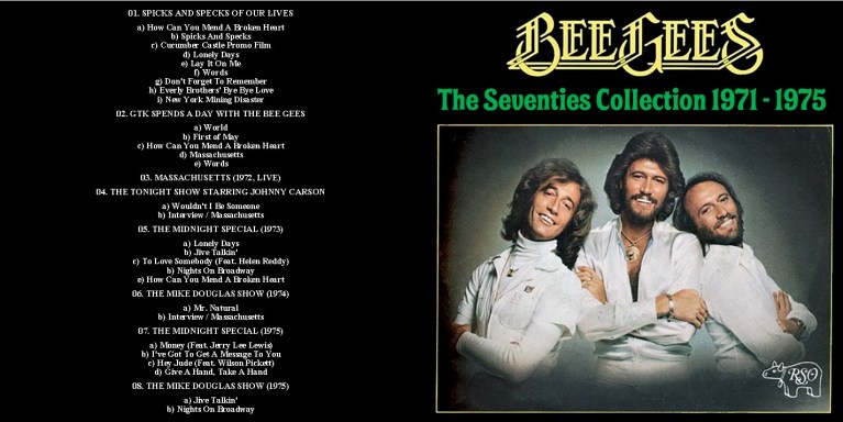 Bee Gees - The Seventies Collection 1971 - 1975 (LIVE PERFORMANCES ...
