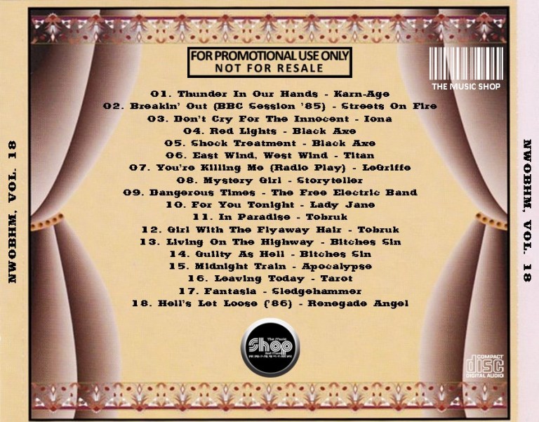 Various Artists - NWOBHM Vol. 18 (New Wave Of British Heavy Metal ...