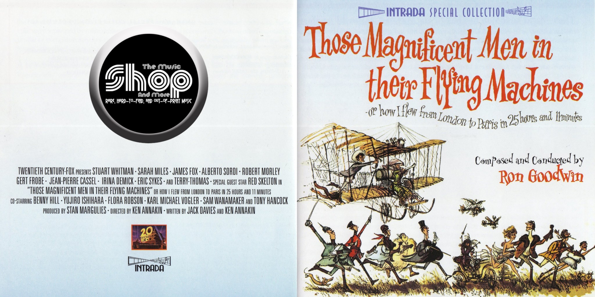 Ron Goodwin - Those Magnificent Men In Their Flying Machines - Original ...