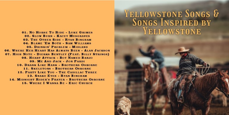 Various Artists - Yellowstone Songs & Songs Inspired By Yellowstone ...