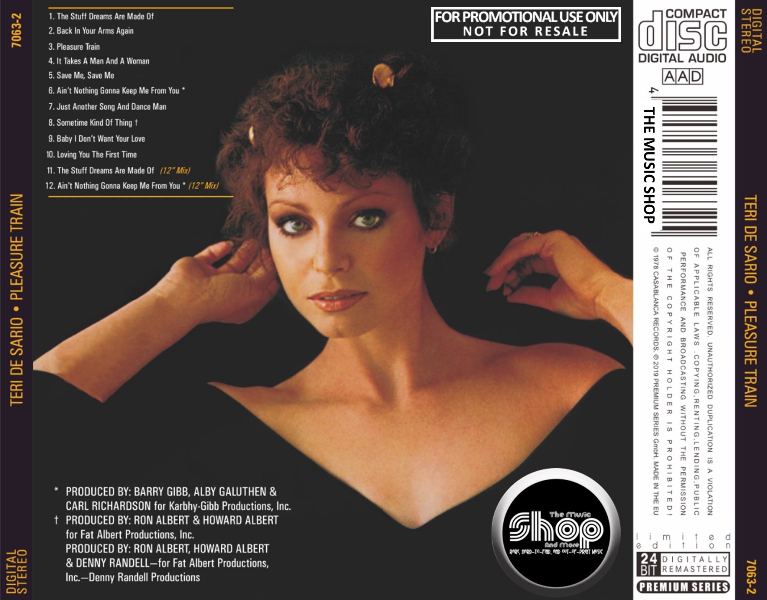 Teri DeSario - Pleasure Train (EXPANDED EDITION) (1978) CD