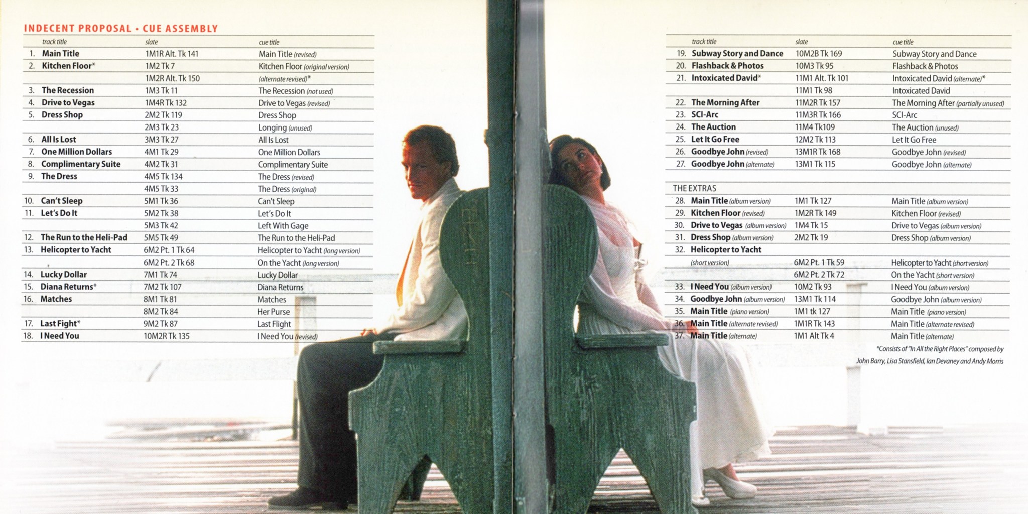 Indecent Proposal - Original Motion Picture Soundtrack (EXPANDED ...